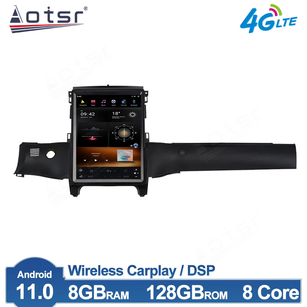 For Ford Ranger 2014 - 2021 Tesla Screen Android 11 Car Radio Gps ...