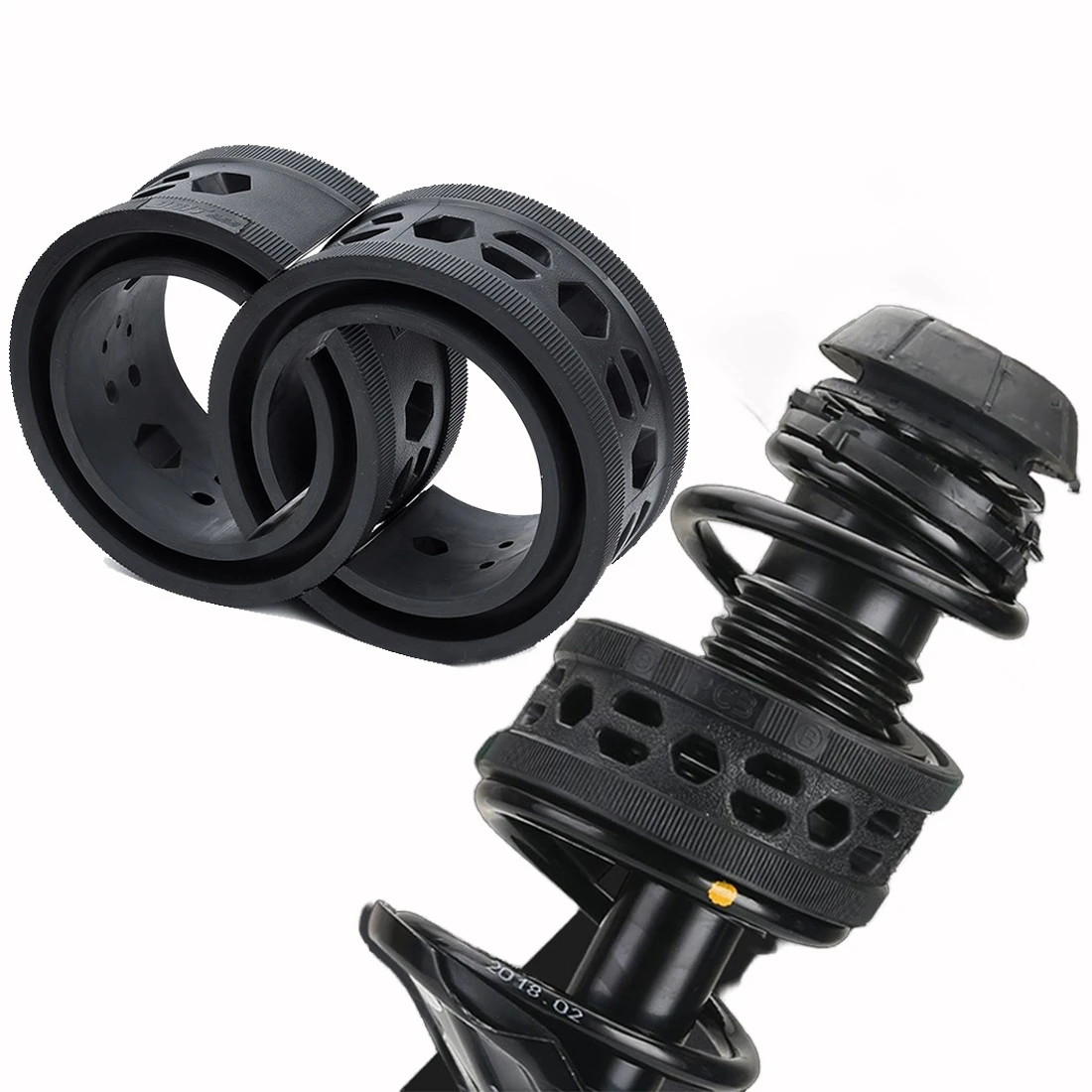 2pcs-Car-Shock-Absorber-Spring-Bumper-Power-Auto-buffers-Cushion ...