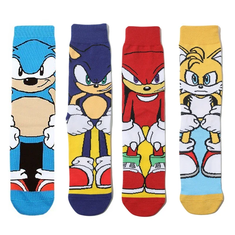 1-par-de-calcetines-Sonic-the-Hedgehog-para-hombre-y-mujer-calcetines ...