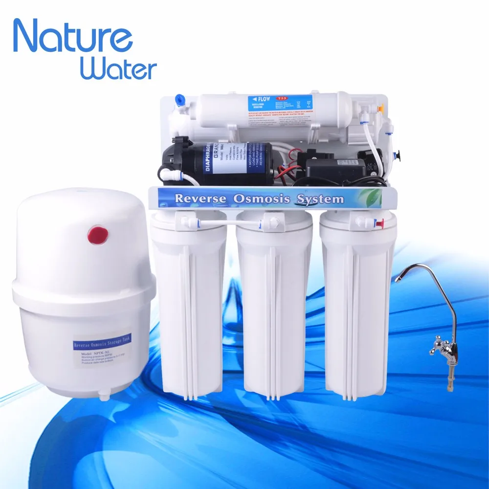Quick Connect 5/6/7 Stages RO System Purifier Electric Wall-Mounted ...