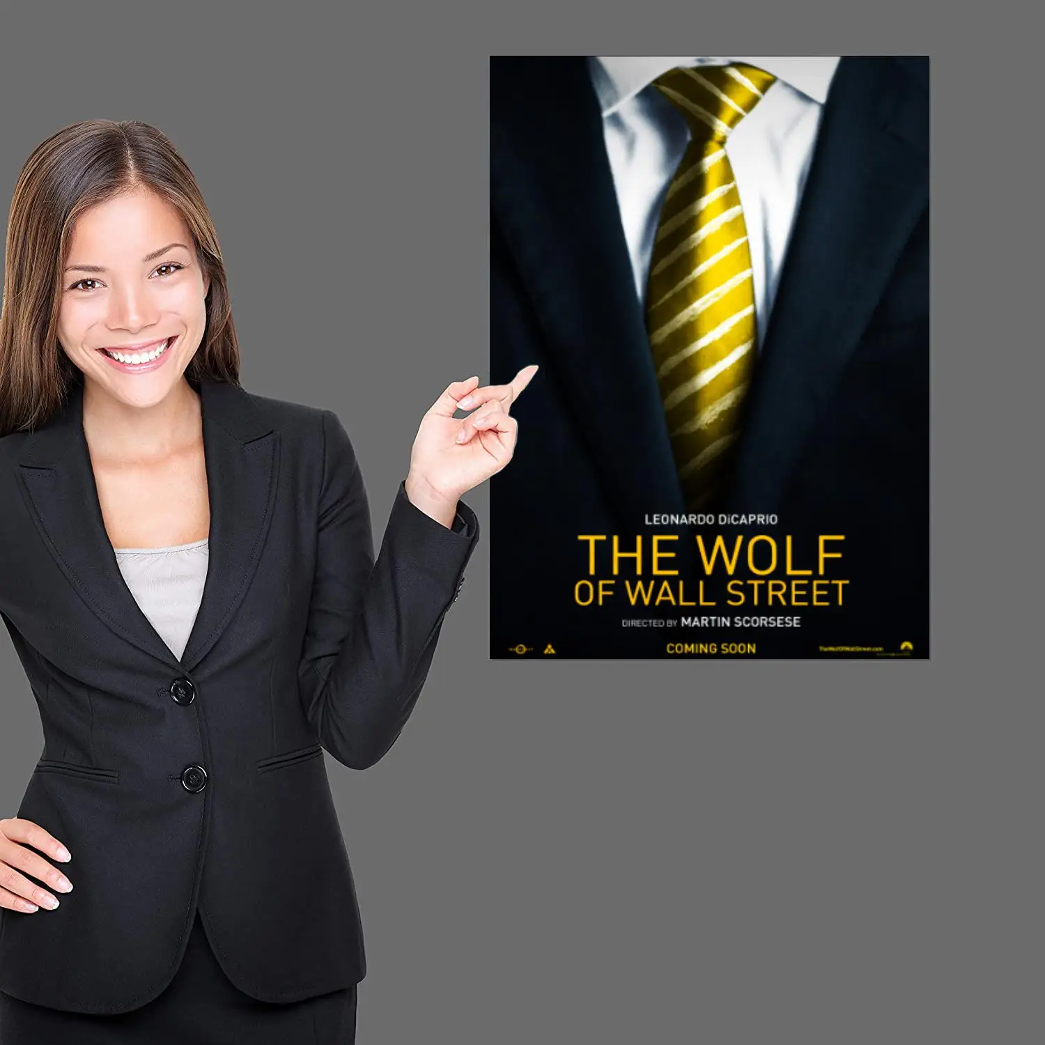 Wolf Of Wall Street Poster