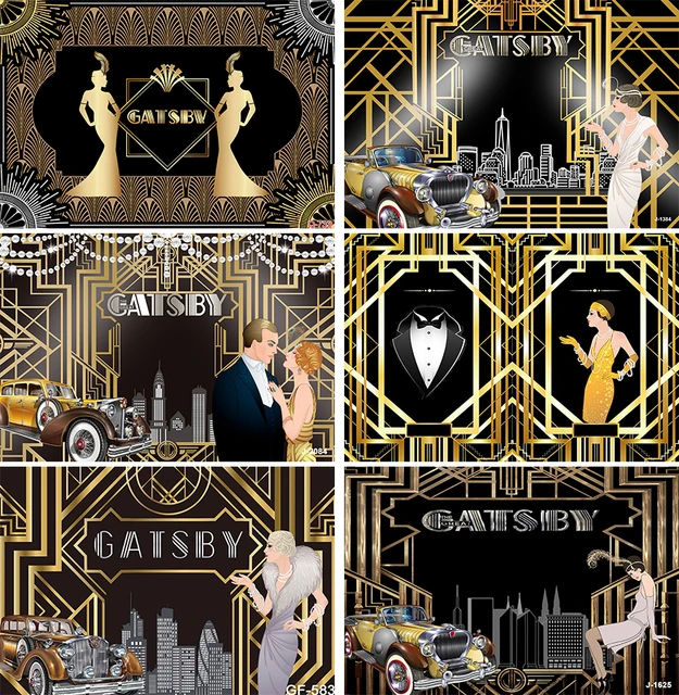 Great Gatsby Theme Background
