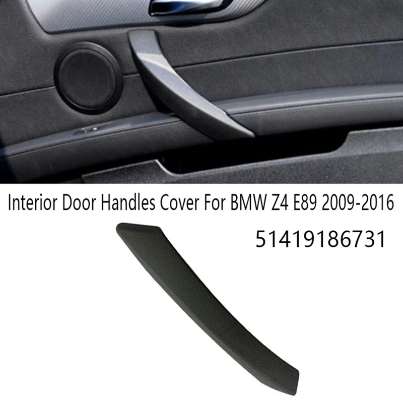Car Interior Door Handles Passenger Door Pull Handle Cover Trim For BMW ...