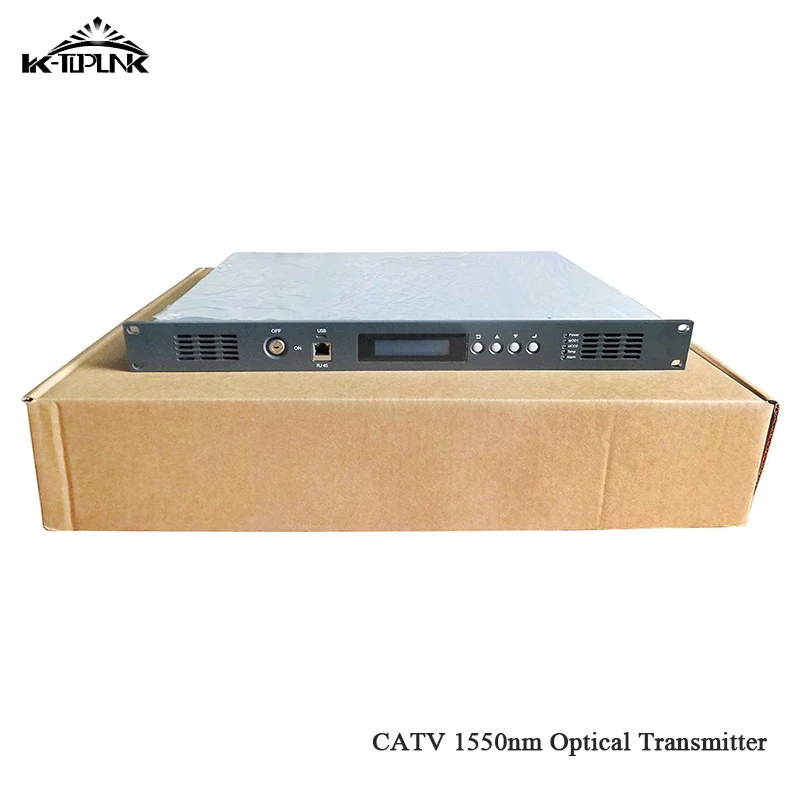 Transmisor óptico CATV 1550nm 2mW a 10mW para Opción, modulación de ...