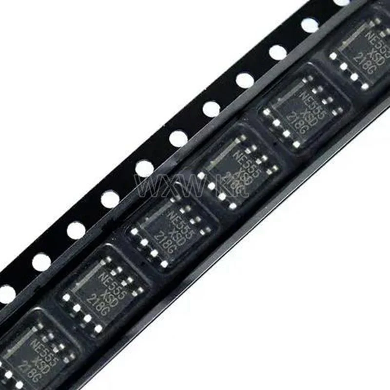 10pcs Ne555 555 Sop8 Ne555d Timers Smd Sop-8 Sop New And Original Ic ...