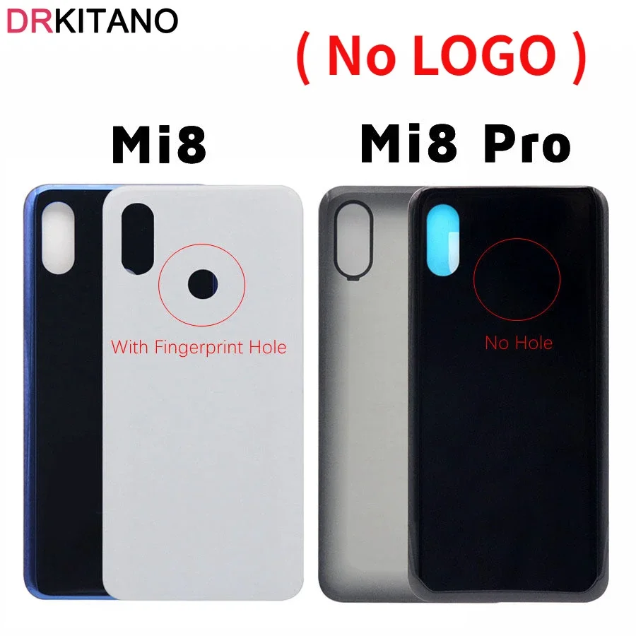 Back-Battery-Cover-For-Xiaomi-Mi-8-Lite-Mi8-Pro-Explorer-Rear-Glass ...