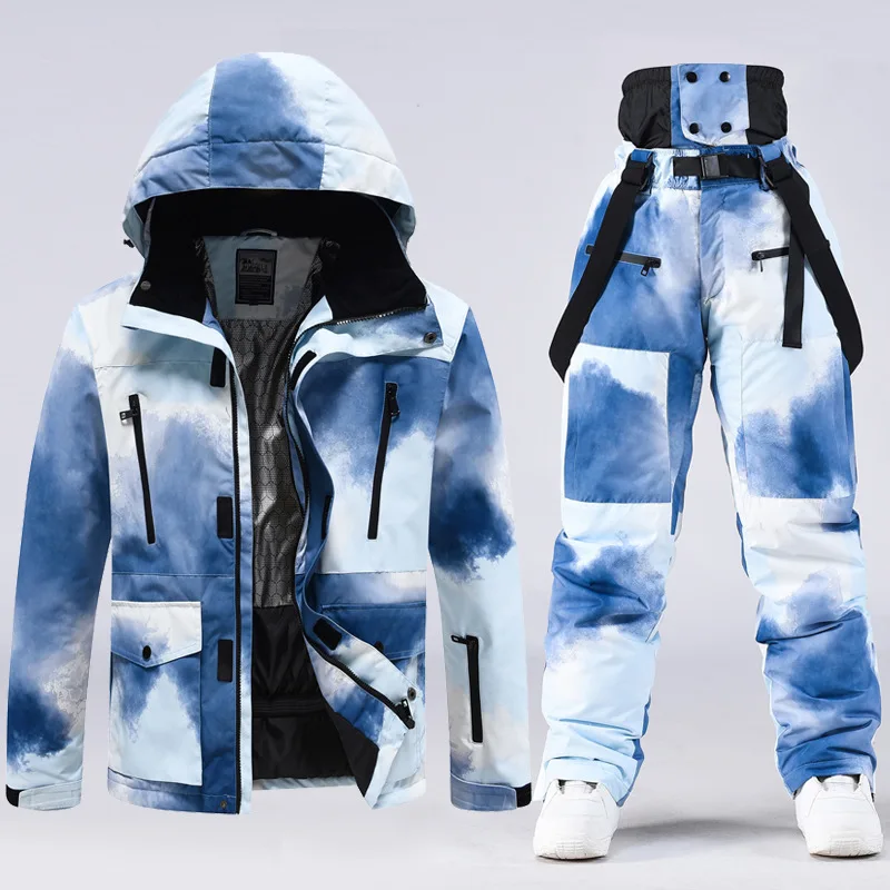 New-Fashion-Women-s-Snow-Wear-Waterproof-Ski-Suit-Set-Snowboarding ...