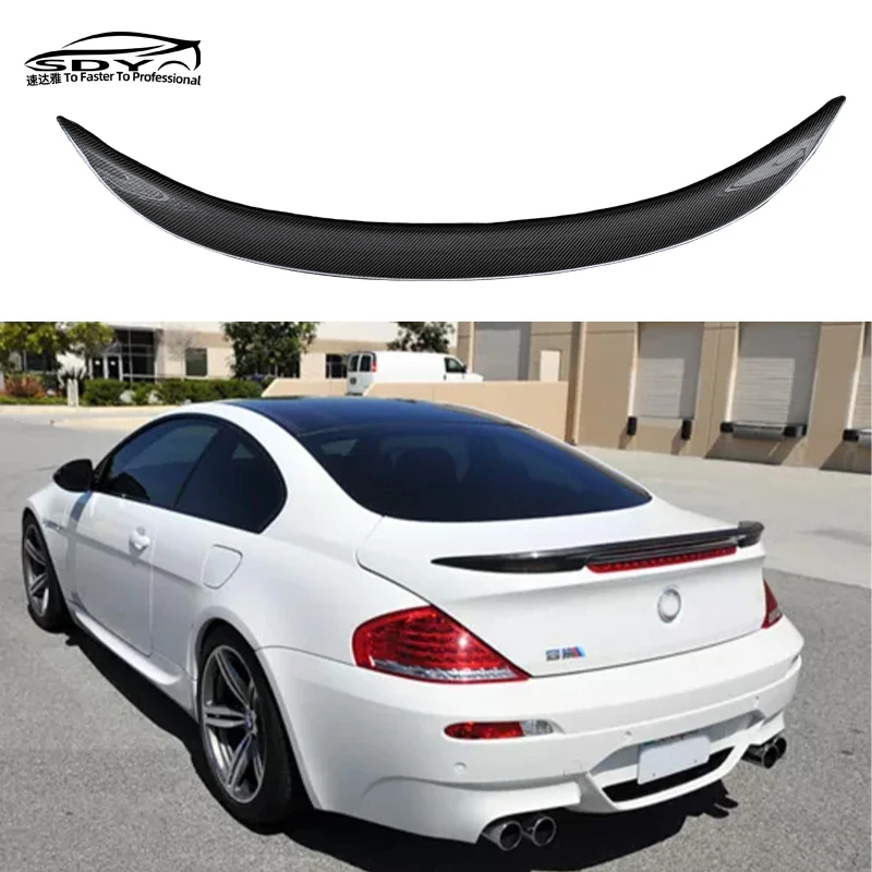 E63 M6 V Style High Quality Carbon Fiber Rear Spoiler Trunk Spoiler for ...