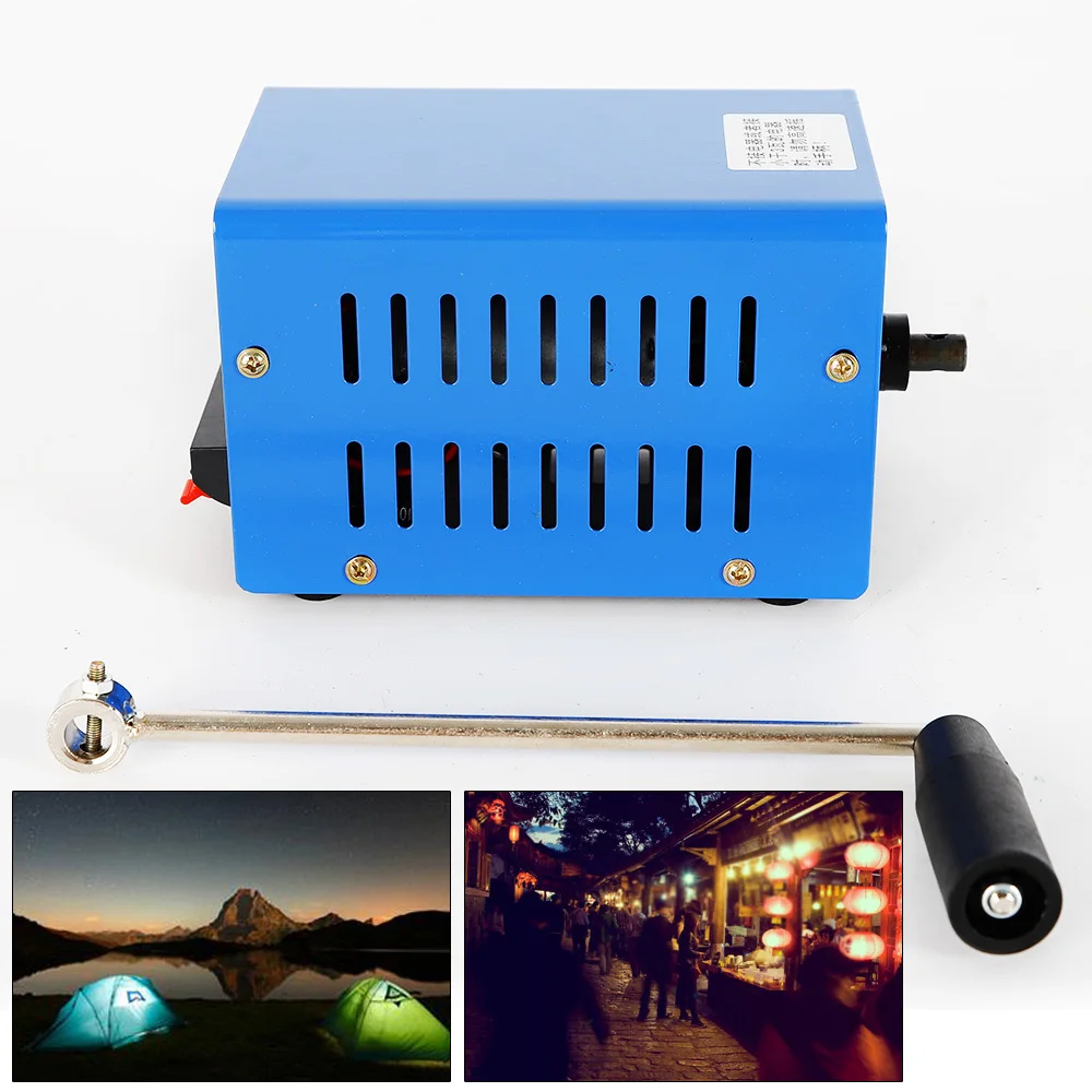 USB-Hand-Shake-Crank-Power-Generator-Emergency-Phone-Charger-Camping ...