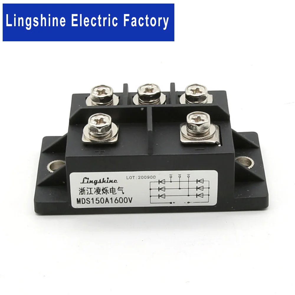Three-Phase-Rectifier-Module-Black-Diode-Module-MDS150-16-for ...