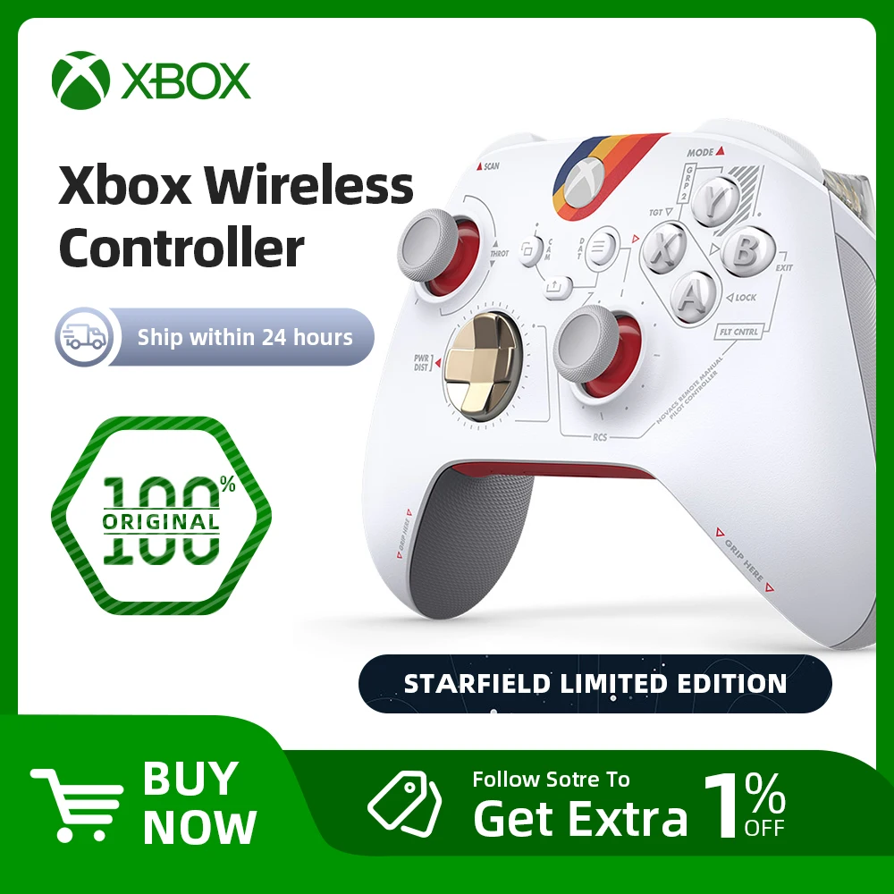 Original-Starfield-Limited-Edition-Microsoft-Xbox-Wireless-Controller ...