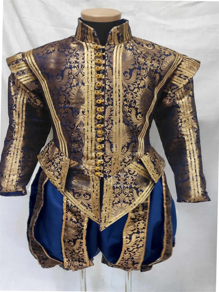 Tudor Elizabeth Nobleman Prince King Henry Cosplay Costume Medieval ...