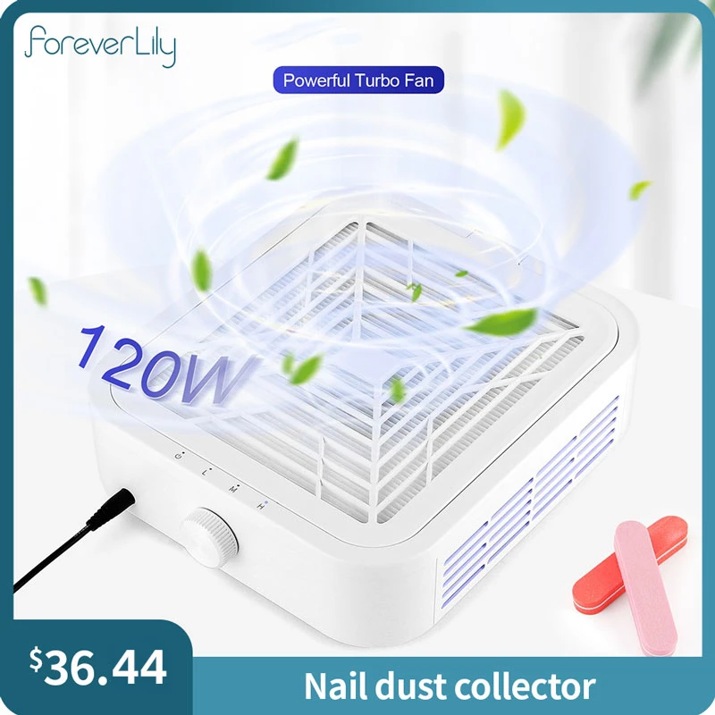 Professional-Brushless-Turbo-Nail-Dust-Collector-Strong-Suction-Vacuum ...