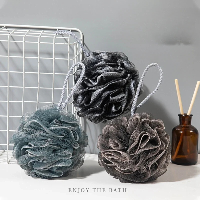 Portable-Bath-Flower-Ball-Household-Bubble-Bath-Ball-Super-Soft-Non ...