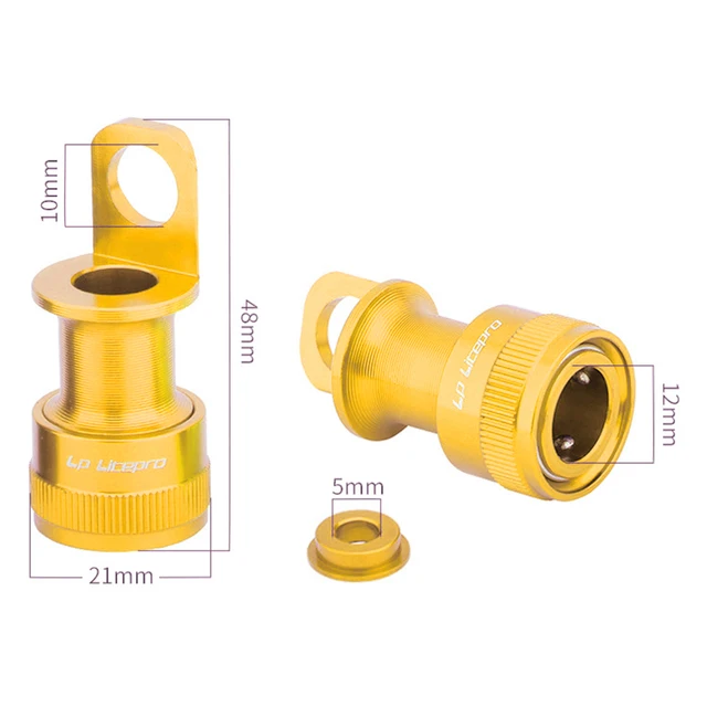 Fixing Adapter Pedal Fixing Aluminum Alloy For Folding Car Lp Litepro ...