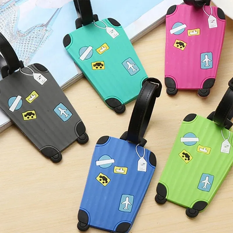 Silicone-Luggage-Tag-Travel-Trolley-Case-Identification-Label-Three ...