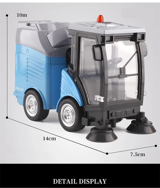 Scale Model Street Sweepers Portland Has A Tiny Bike Lane Sweeper. We