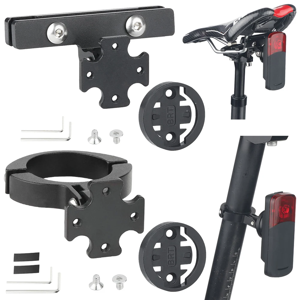Bike-Saddle-Light-Support-Anti-Vibration-Bike-Seat-Rail-Mount-Anti-Slip ...