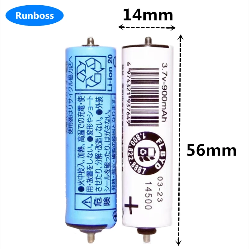 3-7V-900mAh-Li-Ion-Rechargeable-Battery-for-Panasonic-ES-ELV8-LV65-ELV9 ...