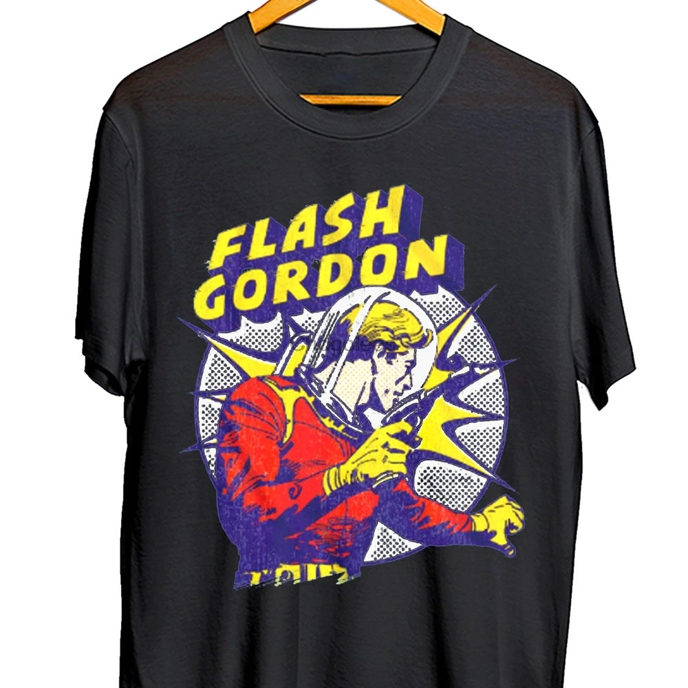 Flash-Gordon-Raygun-Pop-Art-Men-s-T-Shirt-Flash-Gordon-Vintage-Movie ...