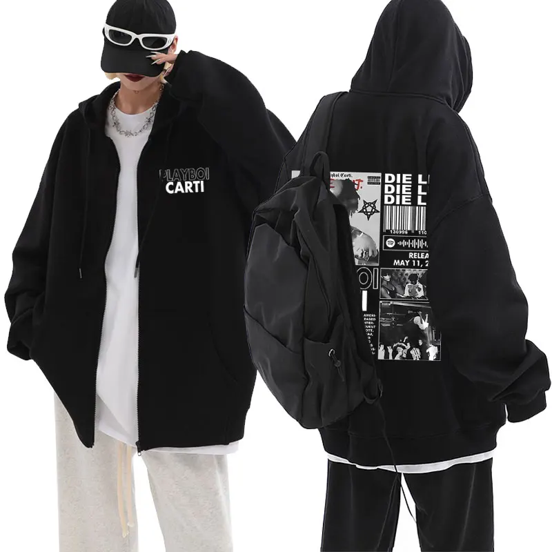 Rapper-Playboi-Carti-Die-Lit-Graphic-Print-Zipper-Hoodie-Male ...