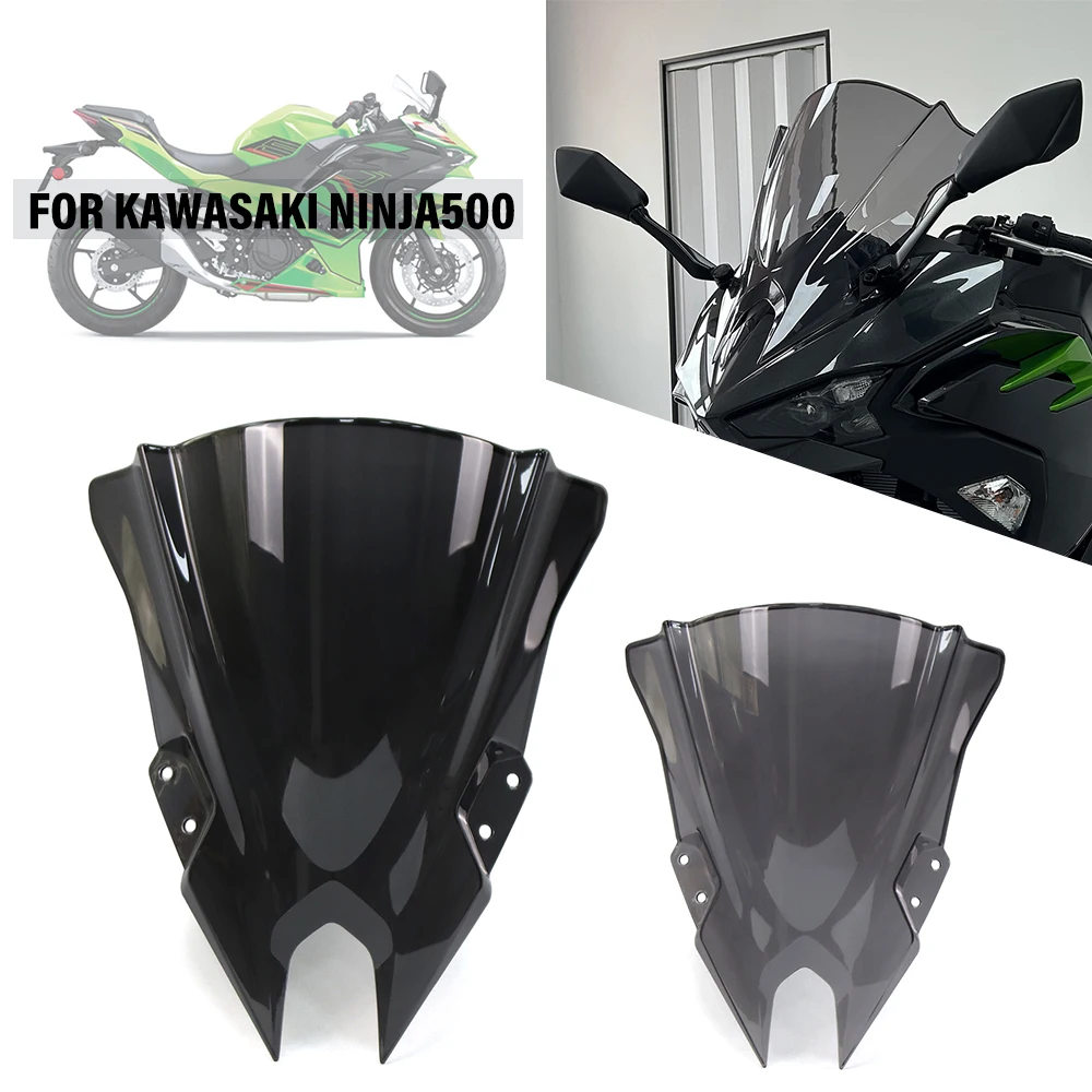 Motorcycle-Front-Windshield-Windscreen-Baffle-Wind-Deflectors-For ...