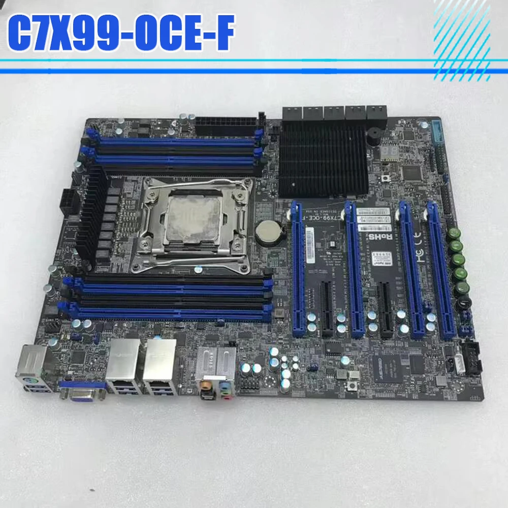 Desktop Motherboard C7X99-OCE-F LGA2011 Core i7 E5-1600/2600 v3/V4 ...