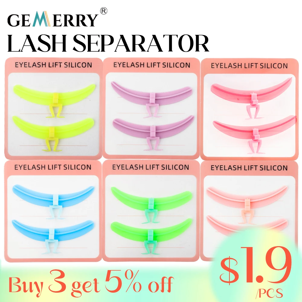 Gemerry-Eyelash-Separator-Supplies-Lash-Extension-Reusable-Silicone ...