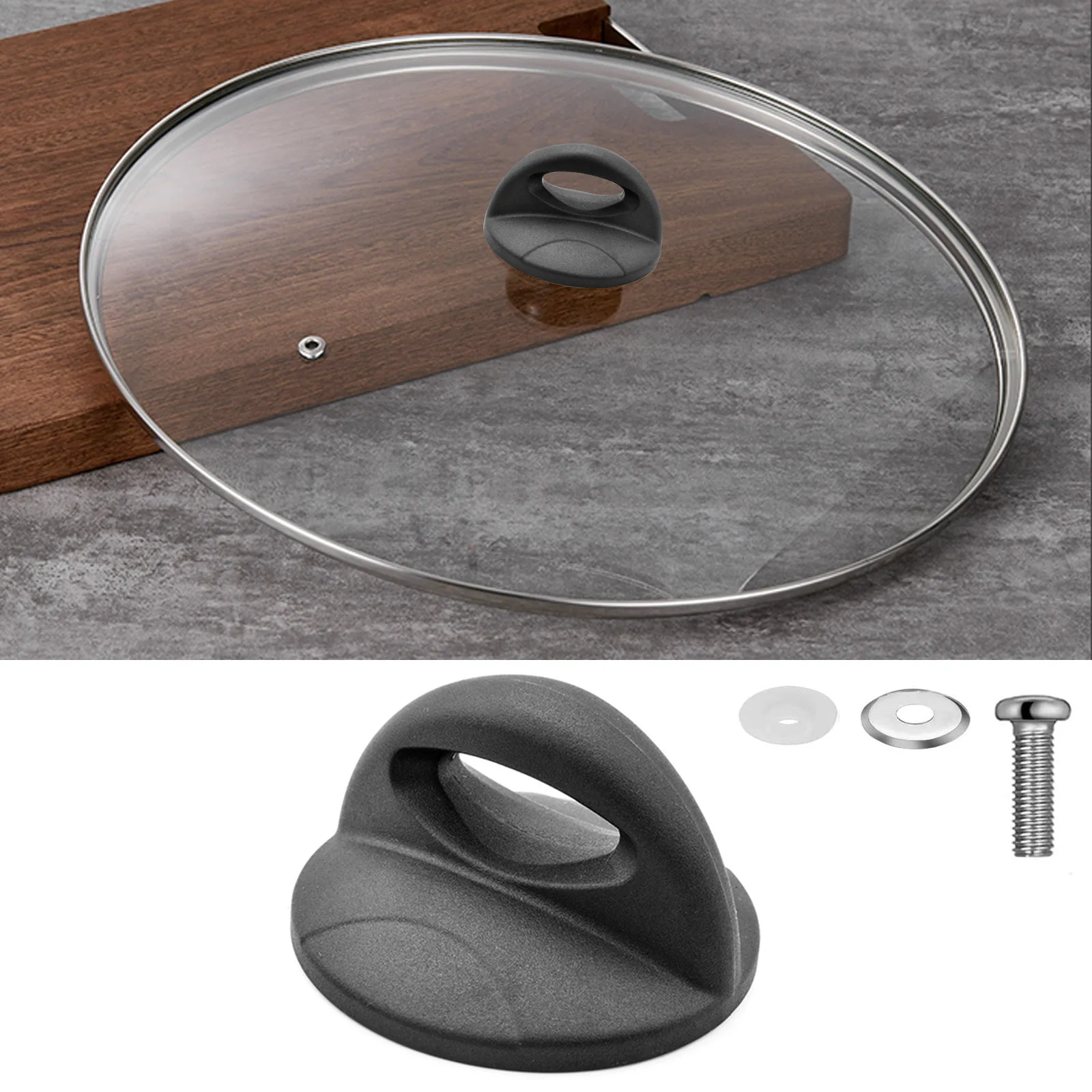 Kitchen Cookware Replacement Knob | Universal Lids Pots Pans | Pot ...