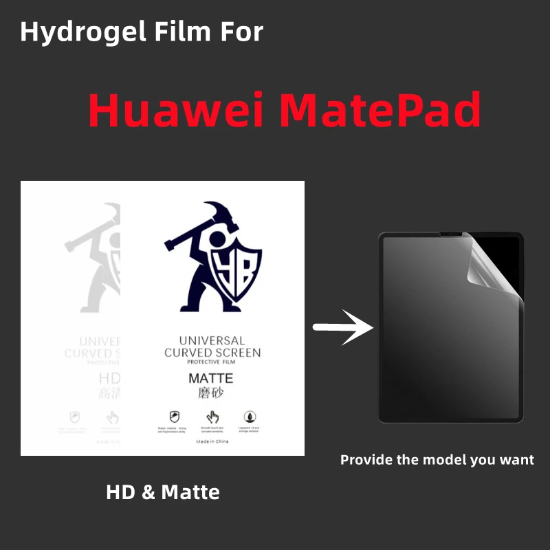 Matte Hydrogel Screen Protector | Matt Hydrogel Screen Protector - 3pcs ...