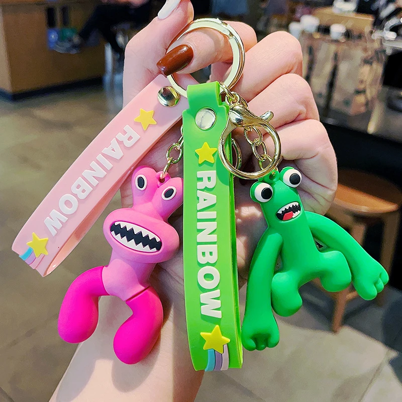 Cute Rainbow Friends KeyChain Anime Llaveros Key Chain Porte Clé ...