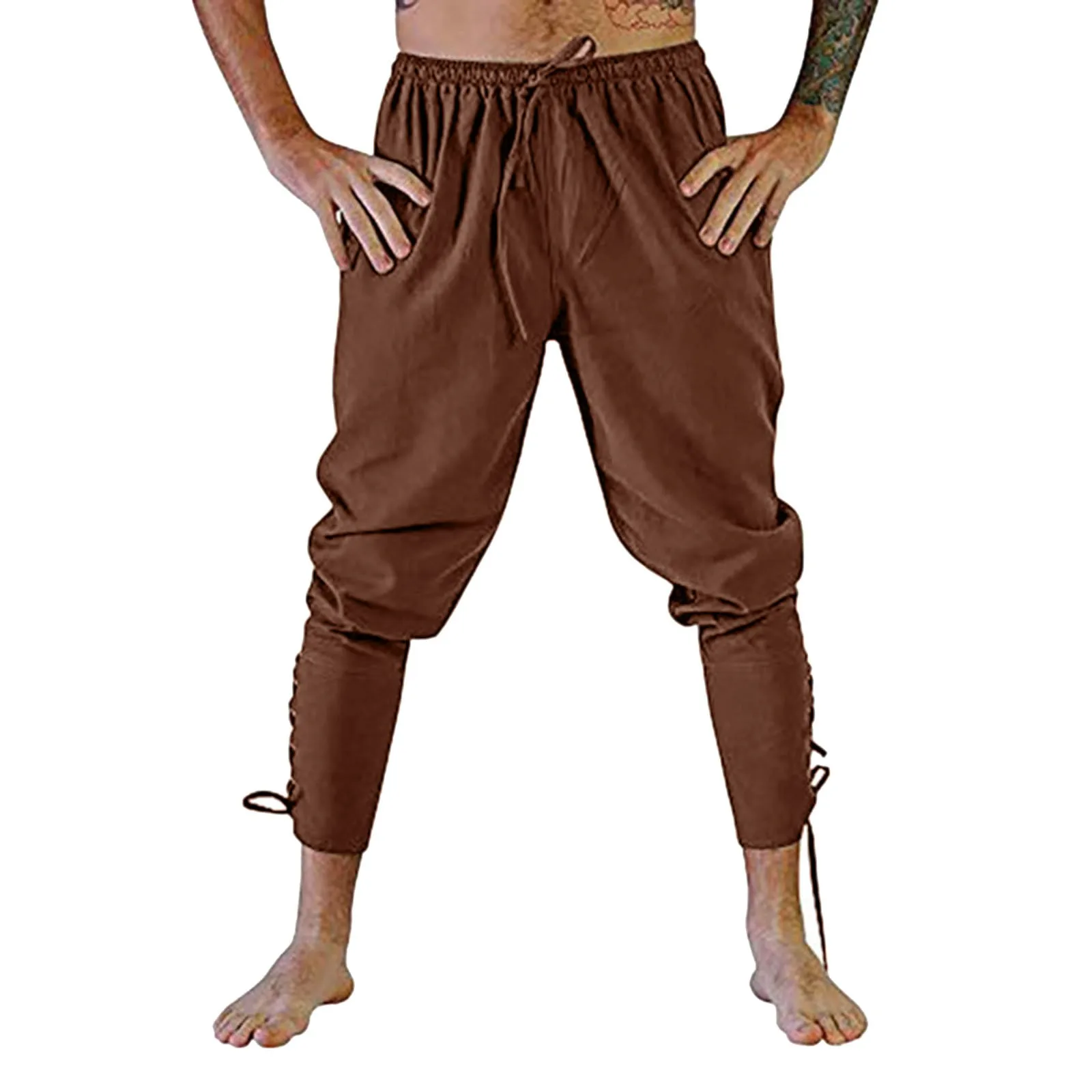 Medieval-Pants-Viking-Pirate-Costume-For-Men-Women-Pirate-Trousers-Lace ...