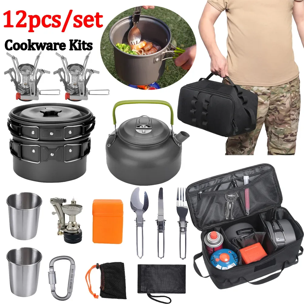 Outdoor-Camping-Cookware-Set-With-Camping-Kettle-Bowl-Spoon-Knife-Fork ...