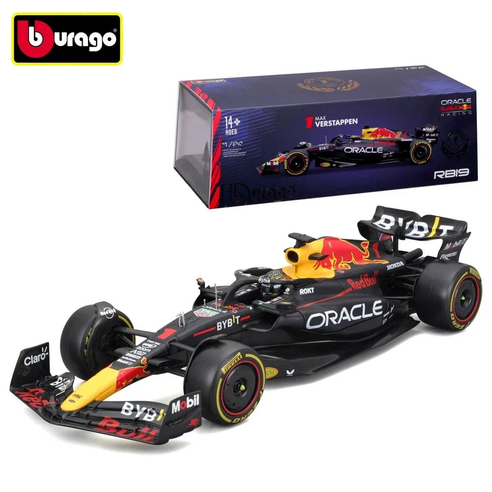 Bburago-1-24-Red-Bull-RB19-Model-Car-F1-Formula-Racing-Alloy-Racing-Die ...