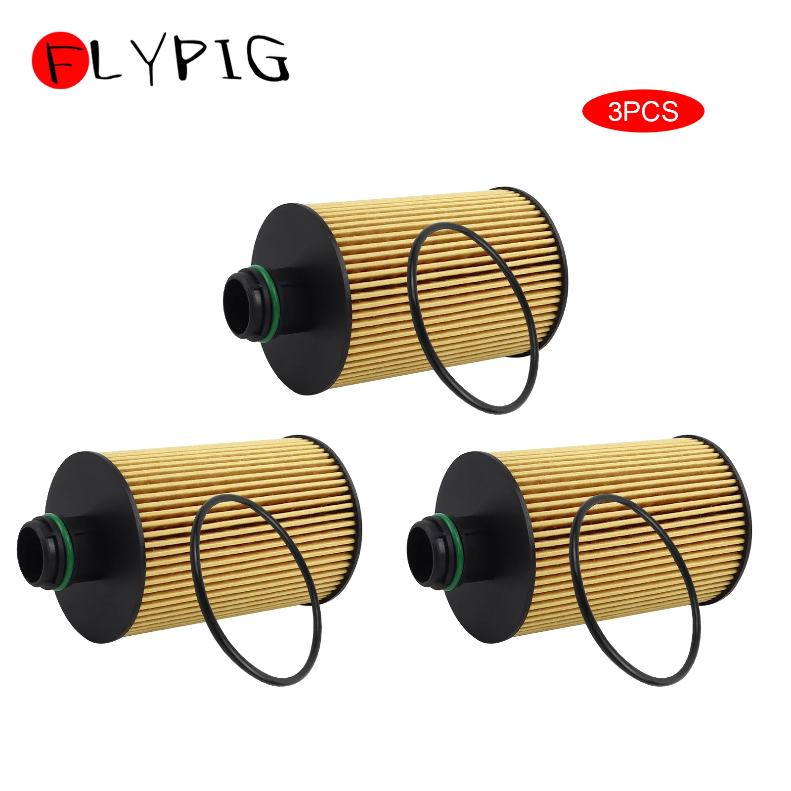 3Pcs-68229402AA-Engine-Oil-Filter-Element-for-Ram-3-0L-V6-1500-2014 ...