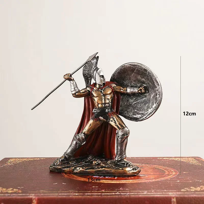 Ancient-Rome-Sparta-Hero-Figure-Figurines-Ornament-War-God-Spartacus ...