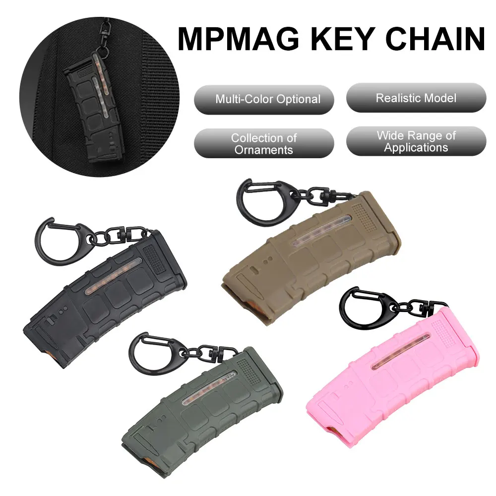 Mag Model Mini Keychain Tactical Backpack Ornaments 5.56Mm Magazine ...