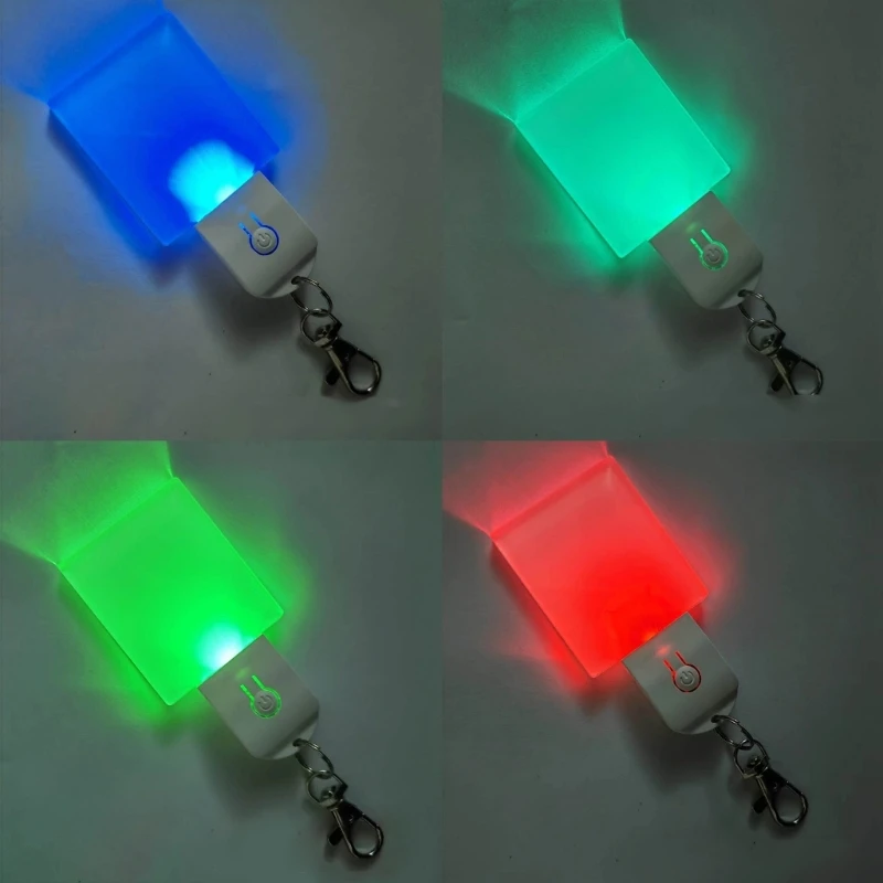 Llavero-transferencia-en-caliente-LED-acr-lico-en-blanco-con-sublimaci ...