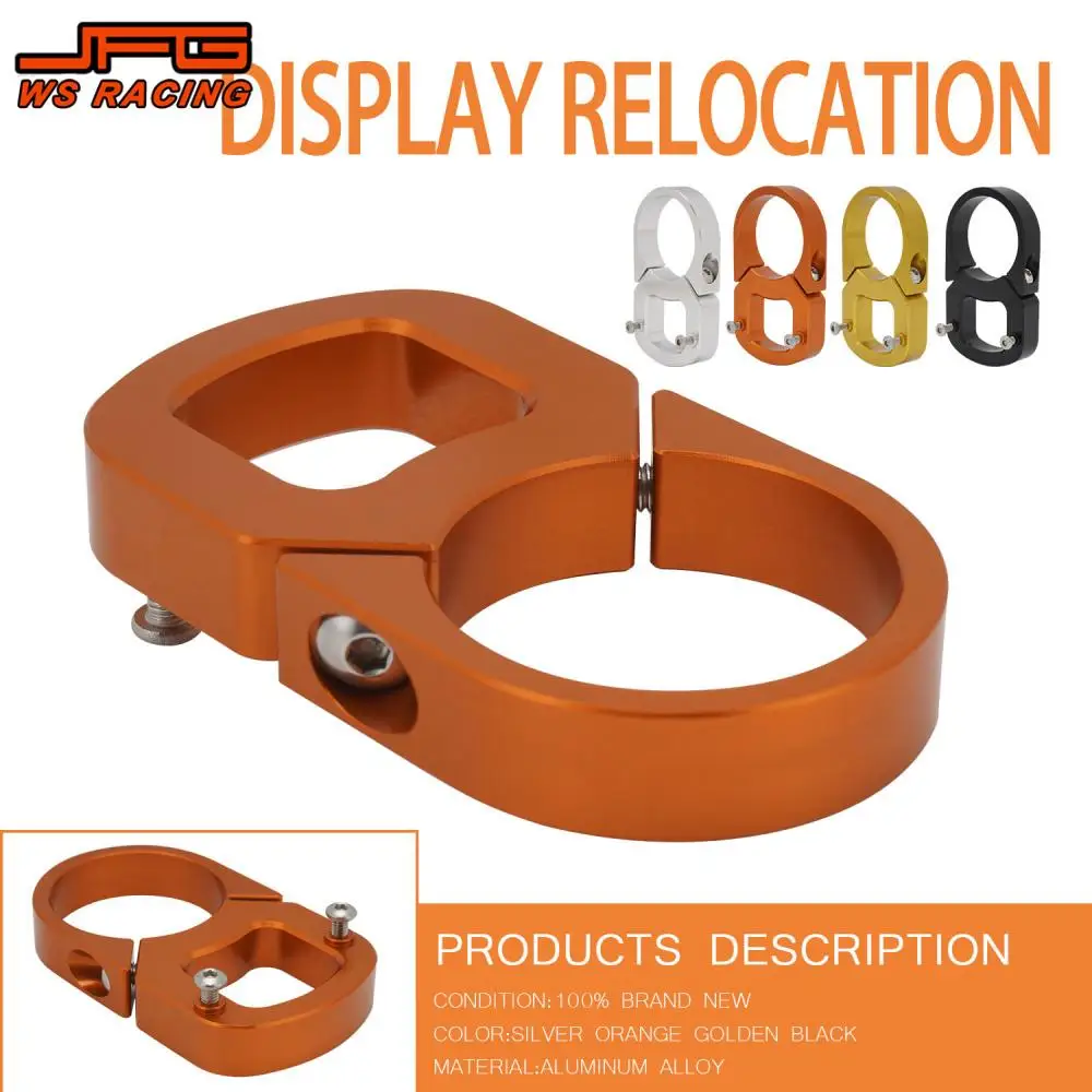 Motorcycle-CNC-Aluminum-Digital-Display-Relocation-Bracket-Protector ...