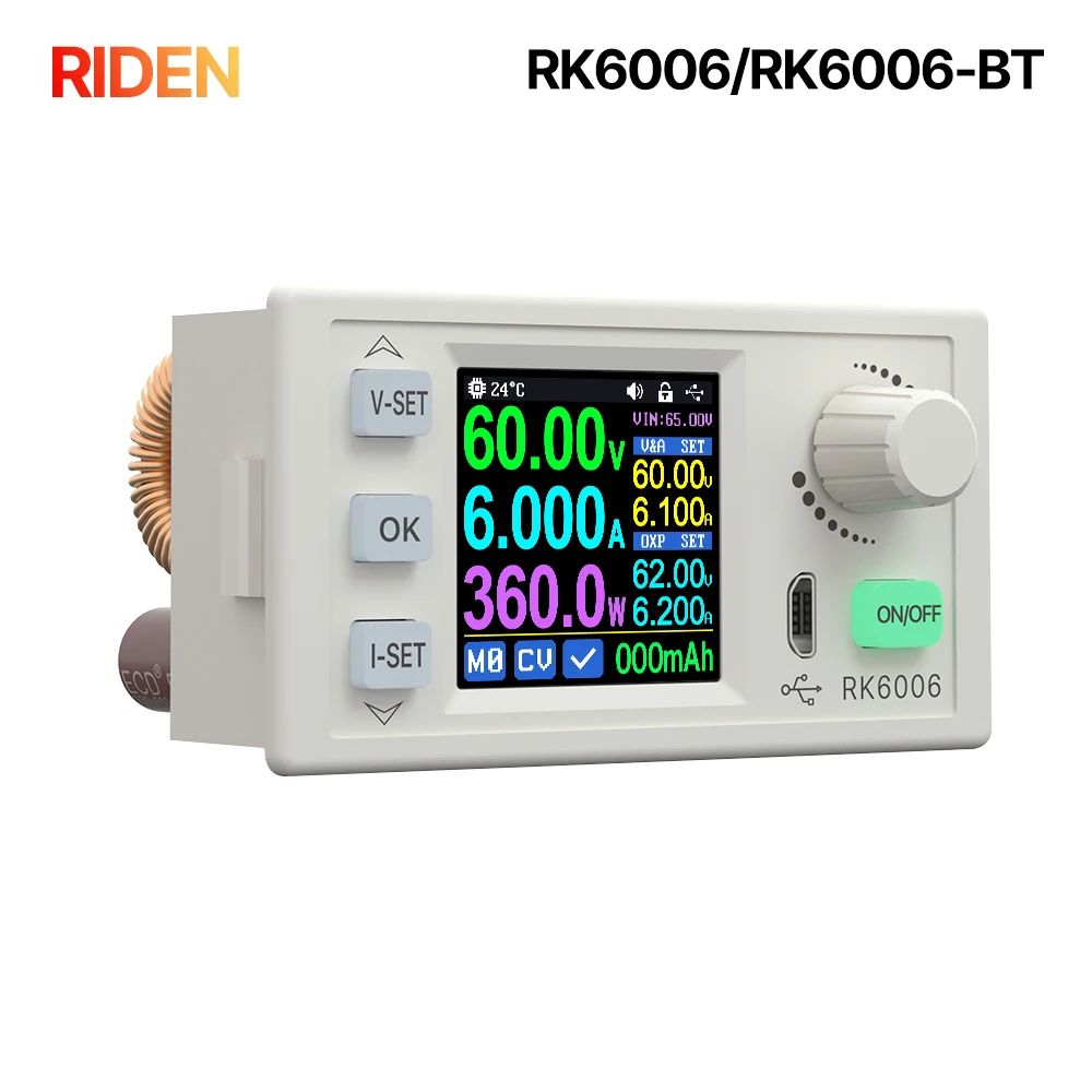 RIDEN-RK6006-RK6006-BT-60V-6A-4-digit-Communication-Adjustable-DC-to-DC ...