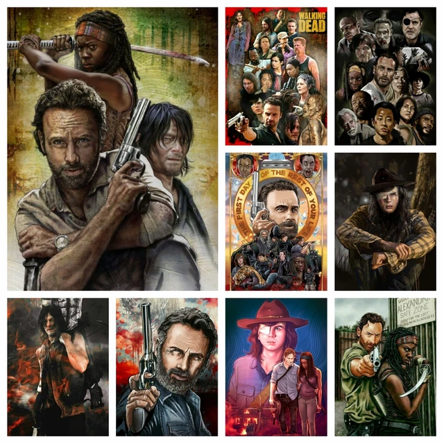 Mural Walking Dead