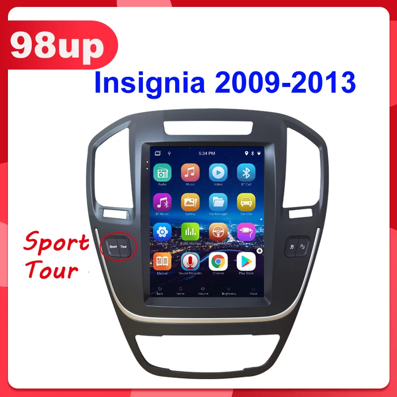 Opel Insignia Regal GPS Navigaton için araba radyo multimedya Video ...