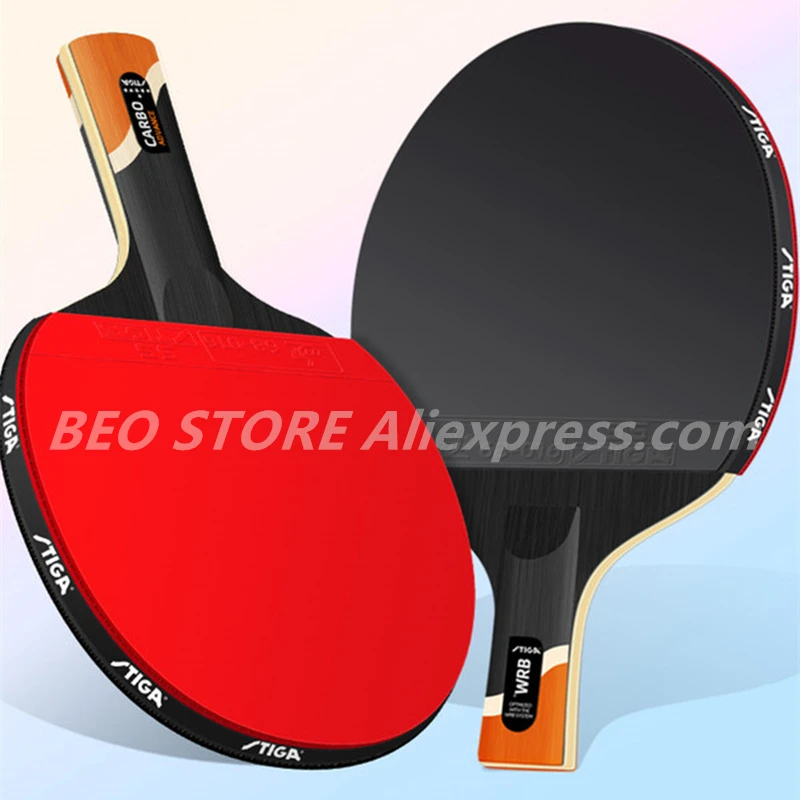 Stiga 6 Star Racket Offensive Professional Carbon Original Stiga Table ...