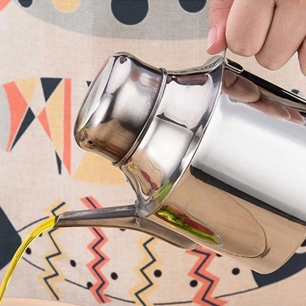Stainless-Steel-Oil-Can-Kitchen-Oil-Filter-Cup-Household-Mesh-Oil ...