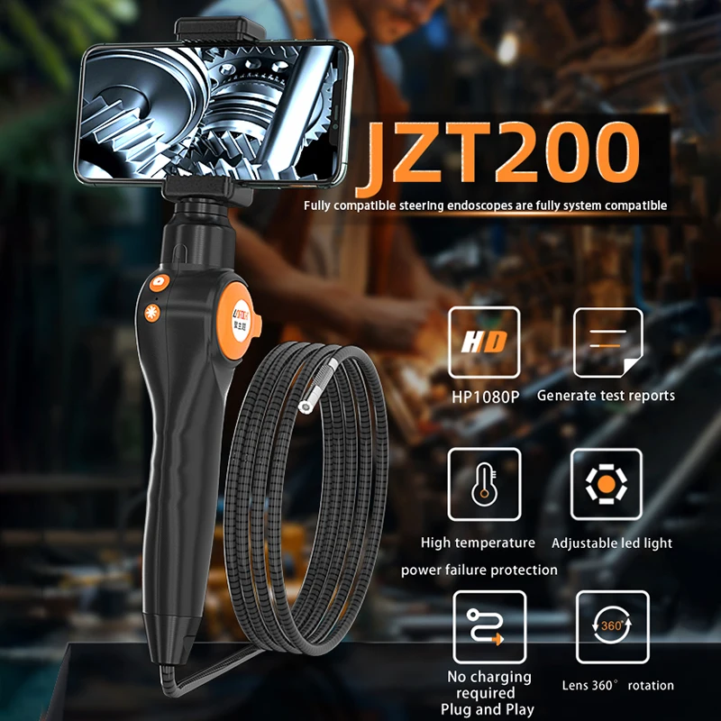 6mm-360-Degree-Turn-Industrial-Endoscope-Car-Inspection-Camera-With ...