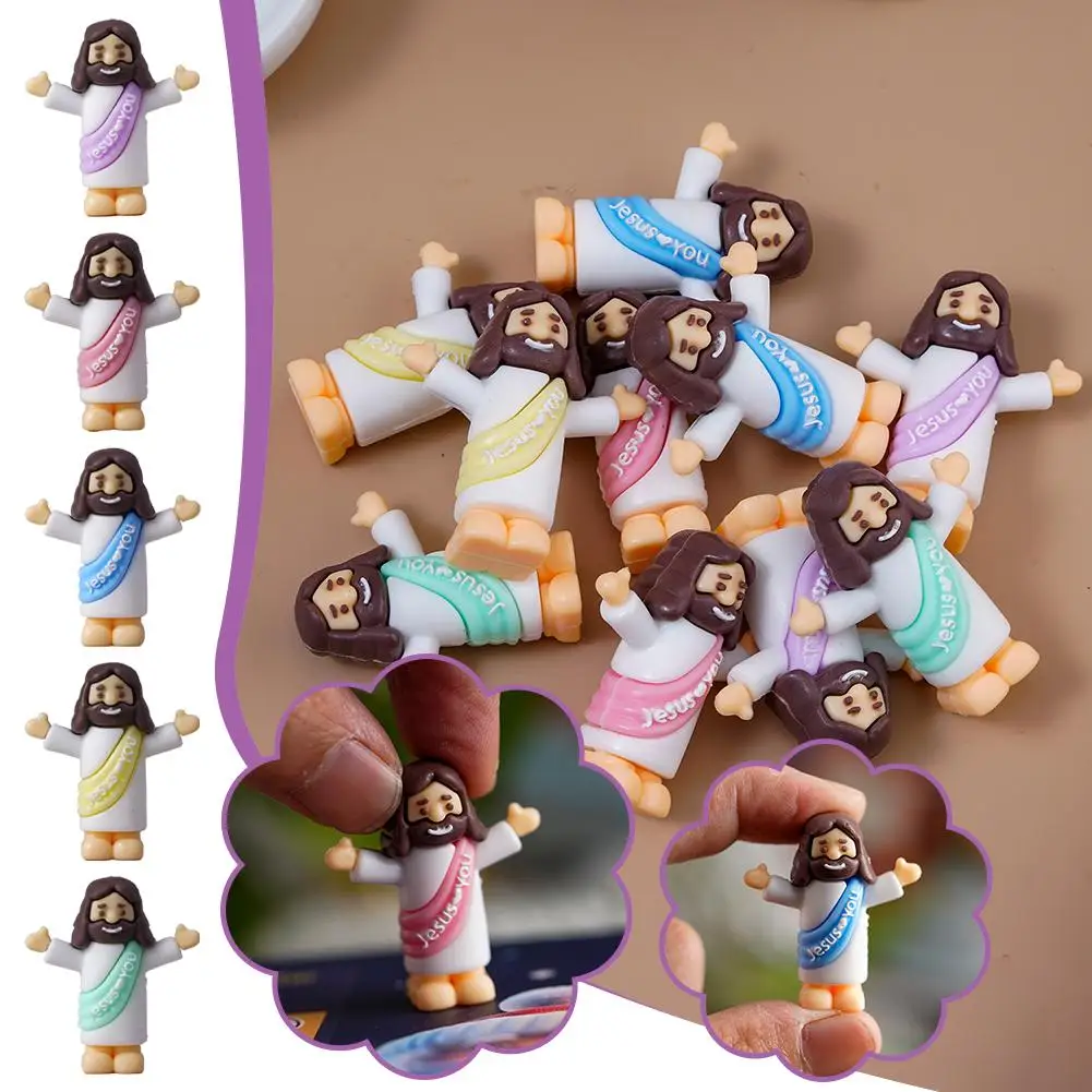 50pcs Mini Jesus Statue Jesus Toys Easter Decoration Figure Christ ...