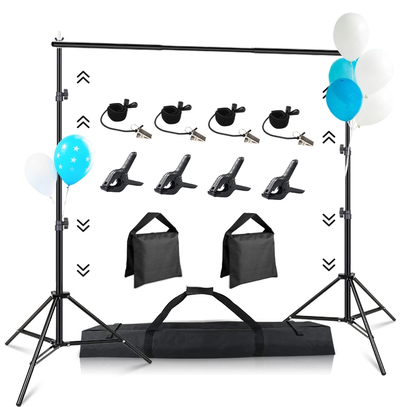 8-5-10FT-Photography-Backdrop-Stand-Aluminum-Studio-Photo-Frame ...