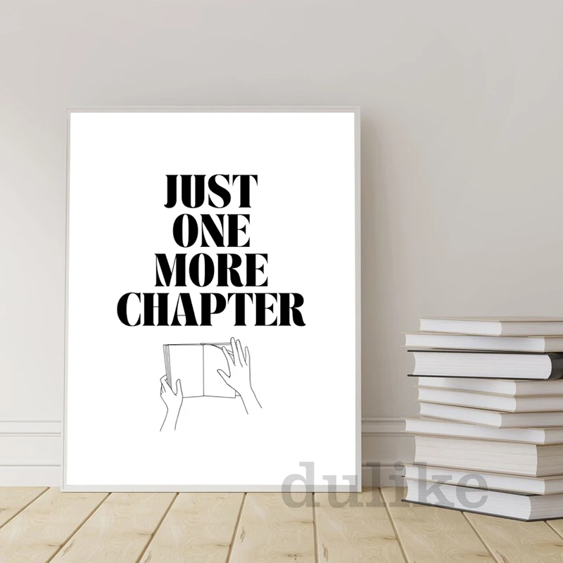 Reading Art Canvas