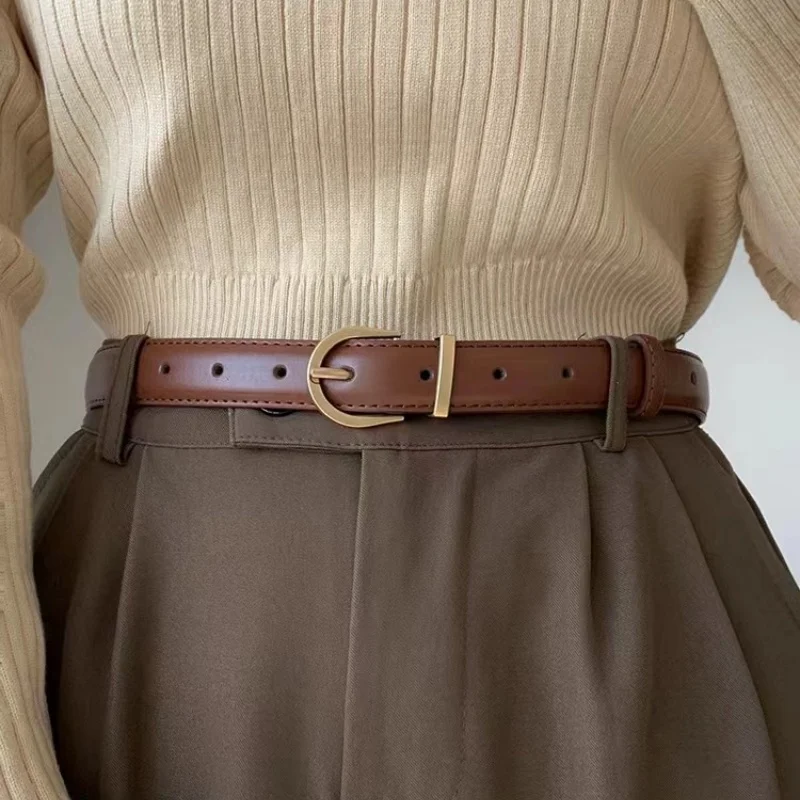 Retro simple belt, women's trend, fashionable, individual, casual ...
