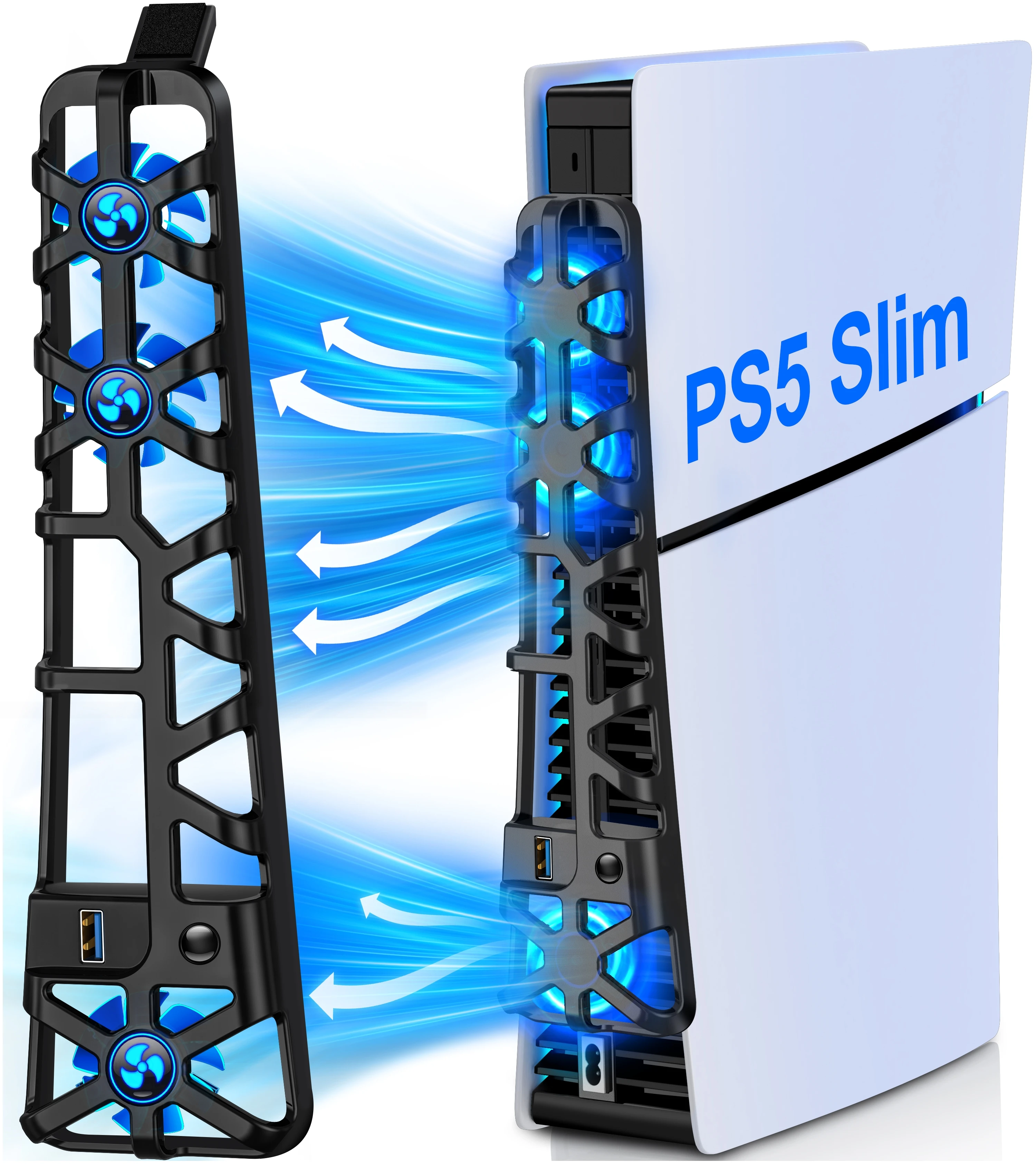 P1000-Cooling-Fan-For-PlayStation-5-Slim-Digital-Disc-Version-For-NEW ...